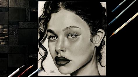 Hyper Realistic Drawing Tutorial Hyper Realistic Girl Sketchhow To Draw Girl Face For