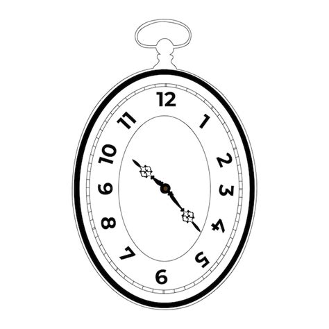Clock Oval Vectors And Illustrations For Free Download