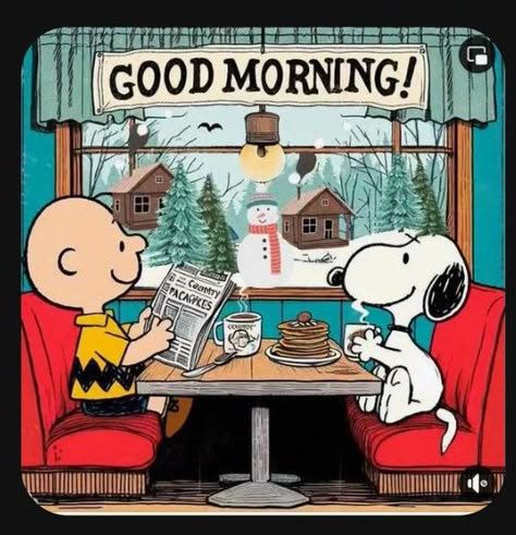 Peanuts Good Morning