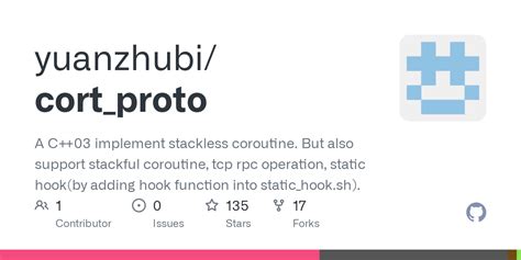 GitHub Yuanzhubi Cort Proto A C Implement Stackless Coroutine But Also Support Stackful