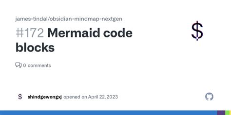 Mermaid Code Blocks Issue James Tindal Obsidian Mindmap Nextgen GitHub