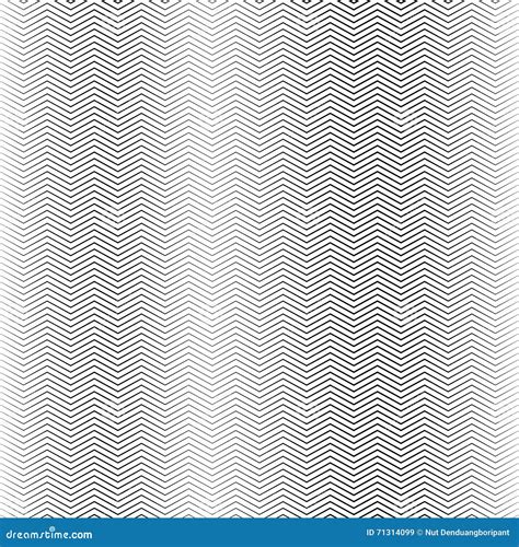 Illusion Zigzag Line Seamless Pattern Stock Vector Illustration Of Wave Stripe 71314099