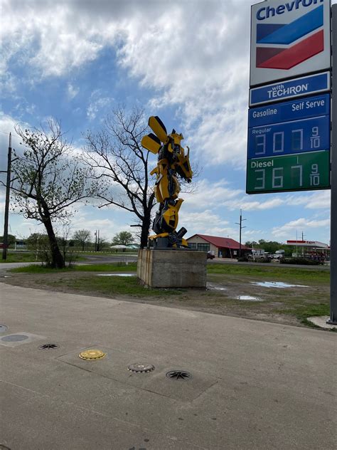 Bumblebee Statue In Terrell Atlas Obscura