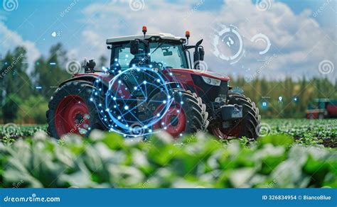improve agriculture efficiency with smart farming and autonomous tractors for precision field