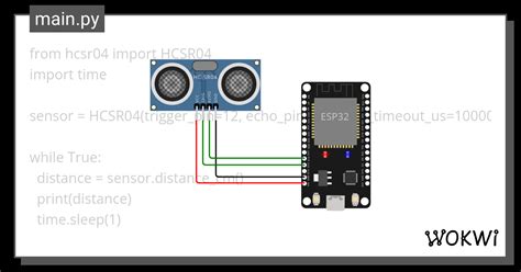 Mp Distance Sensor Copy Wokwi Esp32 Stm32 Arduino Simulator