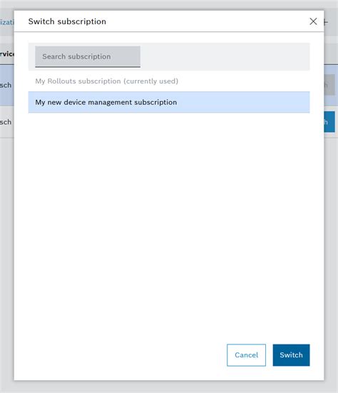 Manage Subscriptions Bosch Iot Device Management Will Be Discontinued By Mid 2024