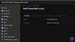 How To Deploy Powershell Script Using Intune Mem