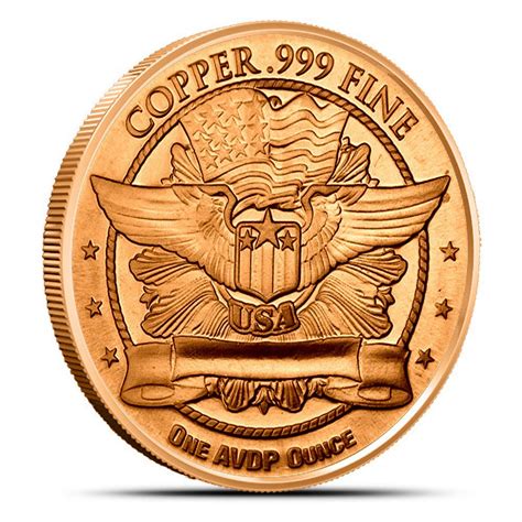 1 Oz Morgan Copper Round New L Jm Bullion™