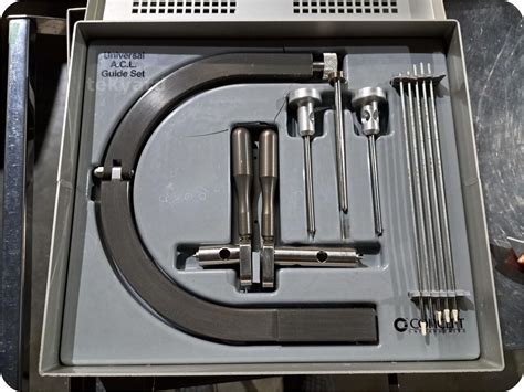 Used Concept Surgical Orthopedic Universal Acl Guide Set Surgical