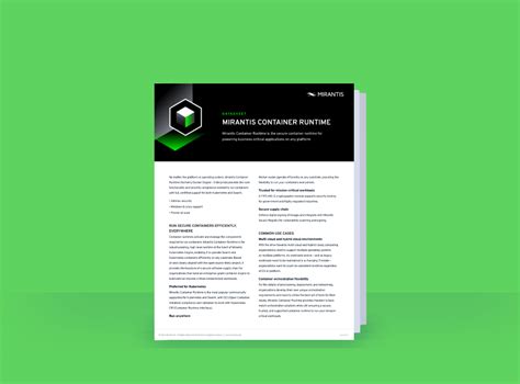 Mcr Enterprise Container Datasheet From Mirantis