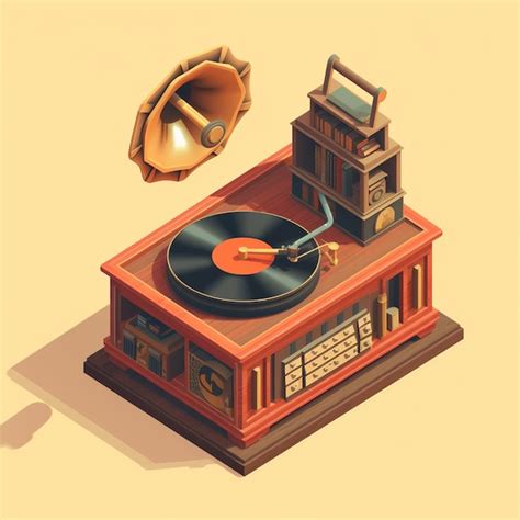Premium Ai Image Music System Illustration Image