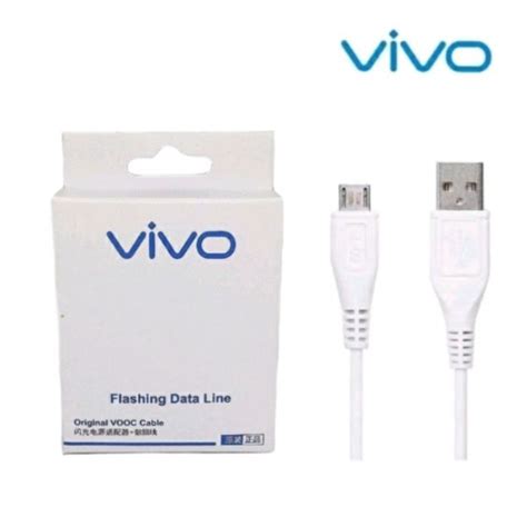 Jual Kabel Data Vivo Original Kabel Charger Cas Vivo Fast Charging Type C Micro Usb Shopee