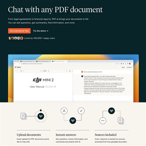 pdf ai review and features ai productivity tool ahaai tools