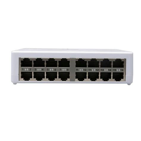 Mini 16 Ports 10 100mbps Fast Ethernet Lan Rj45 Vl Vicedeal