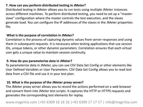 PPT Top JMeter Interview Questions And Answers In PowerPoint Presentation ID