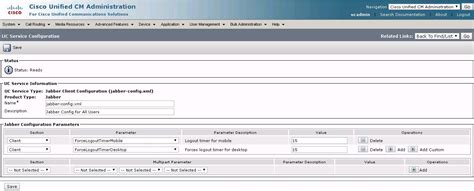 Solved Cisco Jabber Iphone Client Issues With Cucm Ip User Id And Logout Timer Cisco Community