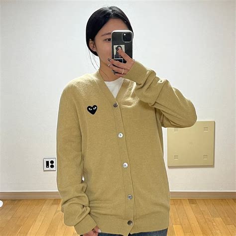 꼼데가르송 가디건 M 후루츠패밀리