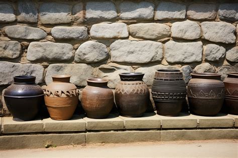 벽에 여러 개의 큰 돌 냄비 건강 고해상 둥굴레 배경 일러스트 및 사진 무료 다운로드 Pngtree