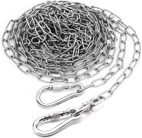 Melairon 25 Ft Dog Chains Heavy Duty Chew Proof Long Dog Leash