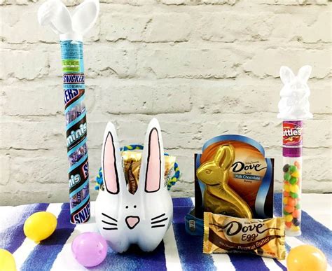 Recycled Bottle Easter Basket Bunny Shaped Soda Bottle