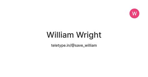 William Wright — Teletype