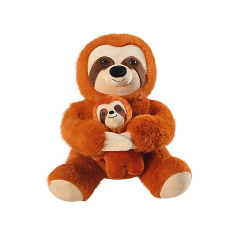 Yatav Adorable Palm Pals Sloth Stuffed Animal And Slomo Sloth Plush