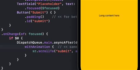 Ios How To Make Button Visible In Scrollview If Its Related
