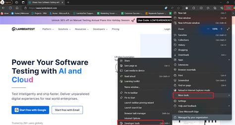 How To Inspect Elements On Chrome Firefox Edge And Safari Lambdatest
