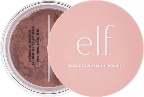 Elf Halo Glow Setting Powder Long Lasting Loose Face Powder Makeupjp