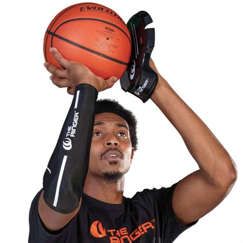 The Ringer Hoops Full Barrell Basketball Shooting Aid And Sleeve Youth