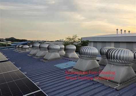 Airtix Ventz Stainless Steel 304 Vs Aluminium Free Floating Wind Turbine Ventilator Sabah
