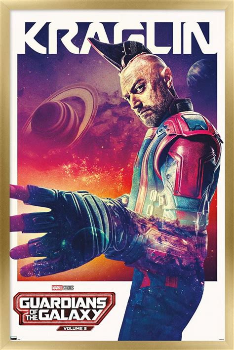 Marvel Guardians Of The Galaxy Vol 3 Kraglin One Sheet Wall Poster