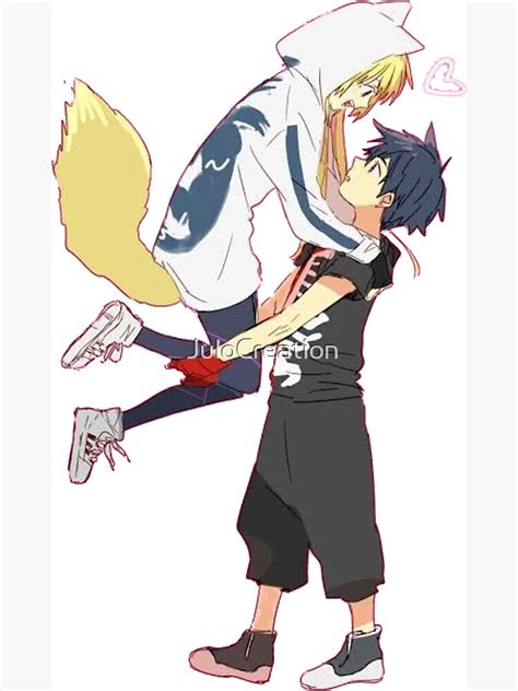 Kemono Jihen Kabane X Kon Magnet For Sale By Julocreation Redbubble