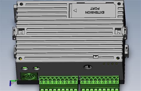 Plc控制器 Solidworks 2015 模型图纸下载 懒石网