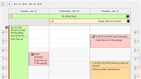 WinForms Scheduler Control Date Navigator Time Ruler Positioning