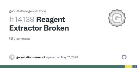 Reagent Extractor Broken · Issue 14138 · Goonstationgoonstation · Github