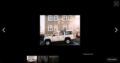 Demo React Bnb Gallery Codesandbox