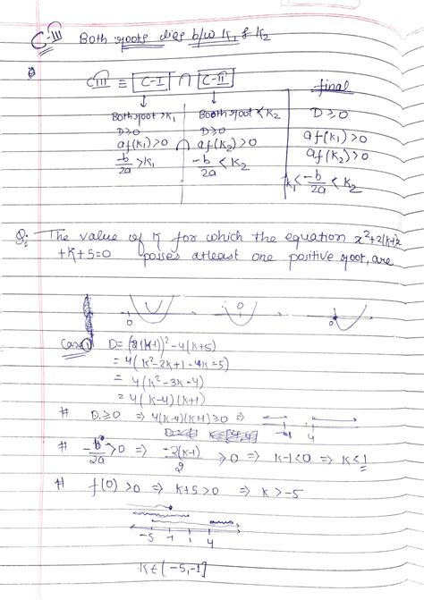 SOLUTION Quadratic Equations Location F Root Iit Mains Important Topic Studypool