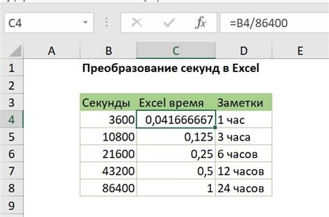 Преобразование времени в Excel Полезные статьи по Excel