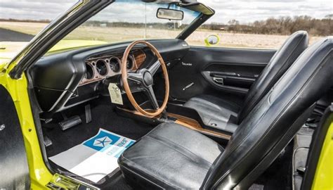 1971 Barracuda Interior