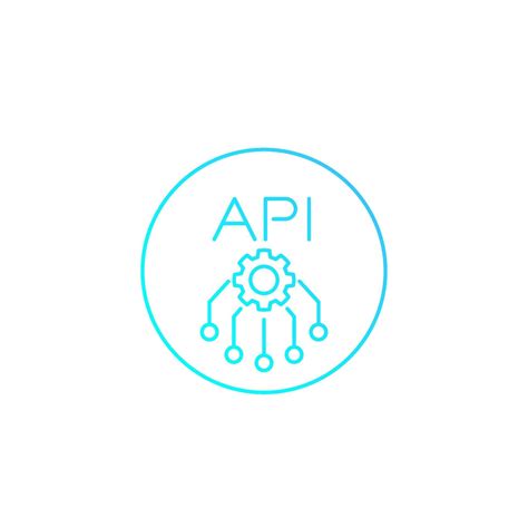 Api Application Programming Interface Vector Linear Icon 3524866