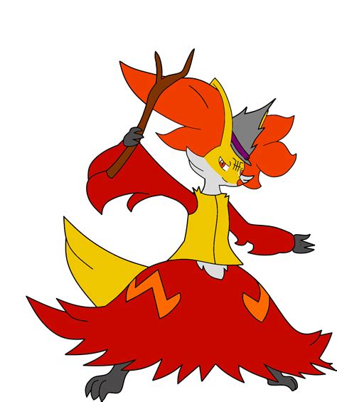 Hetjian Delphox By Anyfan1 On Deviantart