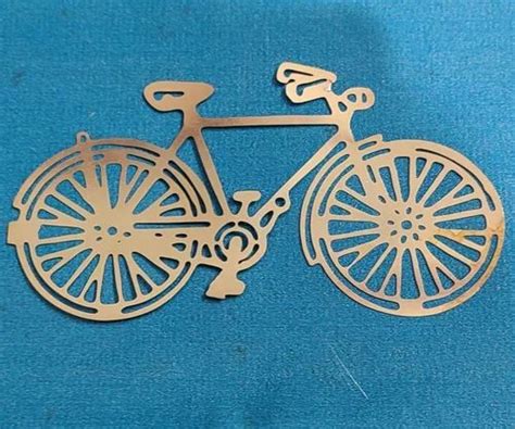 Golden Brass Cycle Tag For Gifting At Rs Piece In New Delhi ID