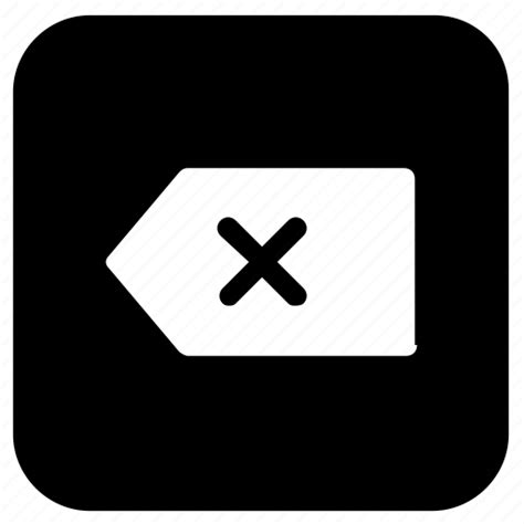 Arrow Backspace Function Icon Download On Iconfinder
