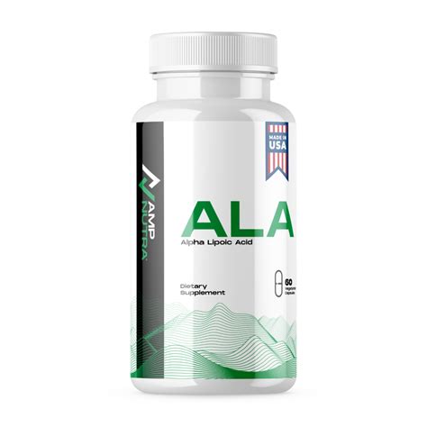 Alpha Lipoic Acid Ala Amp Nutraceuticals