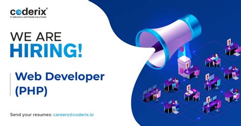 Web Developer Php Vacancy Coderix