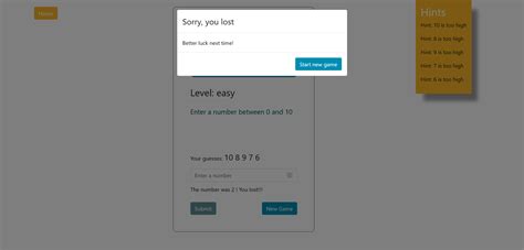 Github Irinatsirkalovajava Numberguessinggame