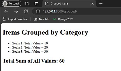 How To Query As Group By In Django Geeksforgeeks