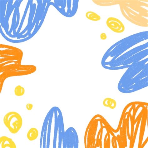 추상적인 배경의 다채로운 선 그리기 프리미엄 사진