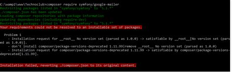 [symfony5] installation request avec composer par xeration page 1